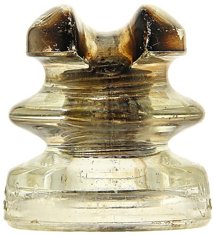 CD 219 HEMINGRAY-660 / LOWEX, Off Clear w/ Treated Top; Tough Hemingray ...