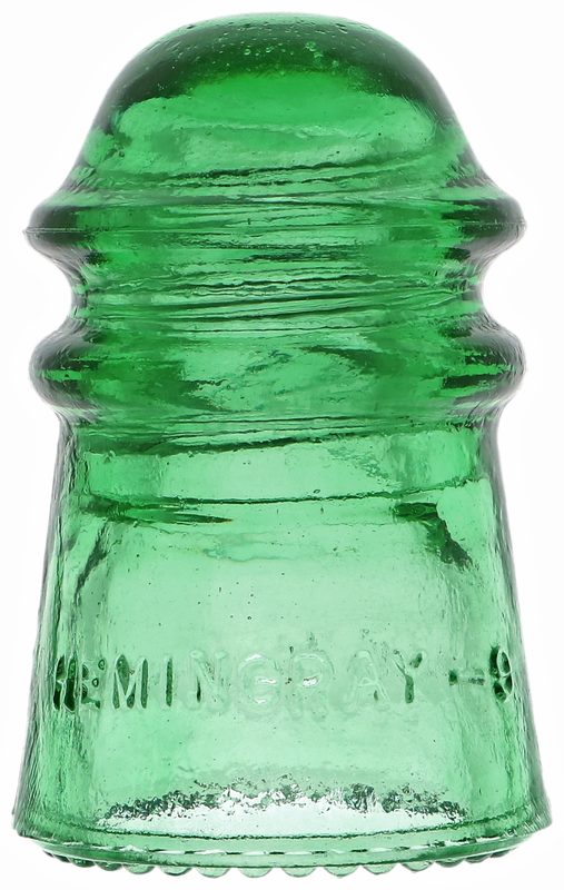 CD 106 HEMINGRAY-9, Light 7-up Green; Nice shade to contrast with the ...