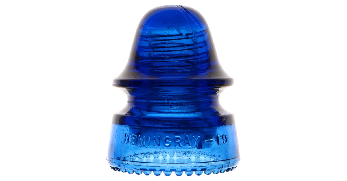 CD 162 HEMINGRAY-19 // MADE IN U.S.A., Dark Cobalt Blue; Quintessential ...