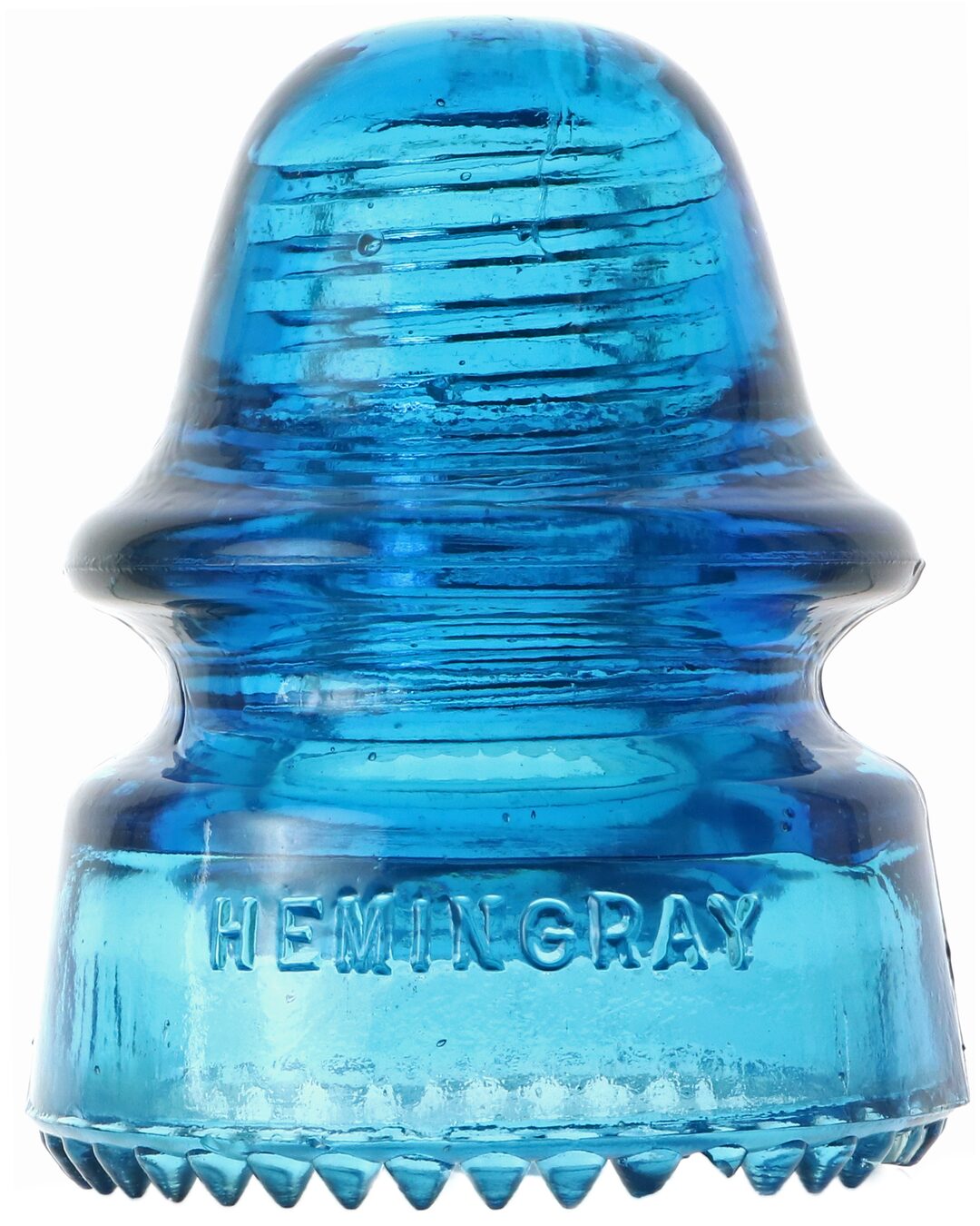 CD 162 HEMINGRAY // No 19, Cobalt Blue; unusual coloration and great ...