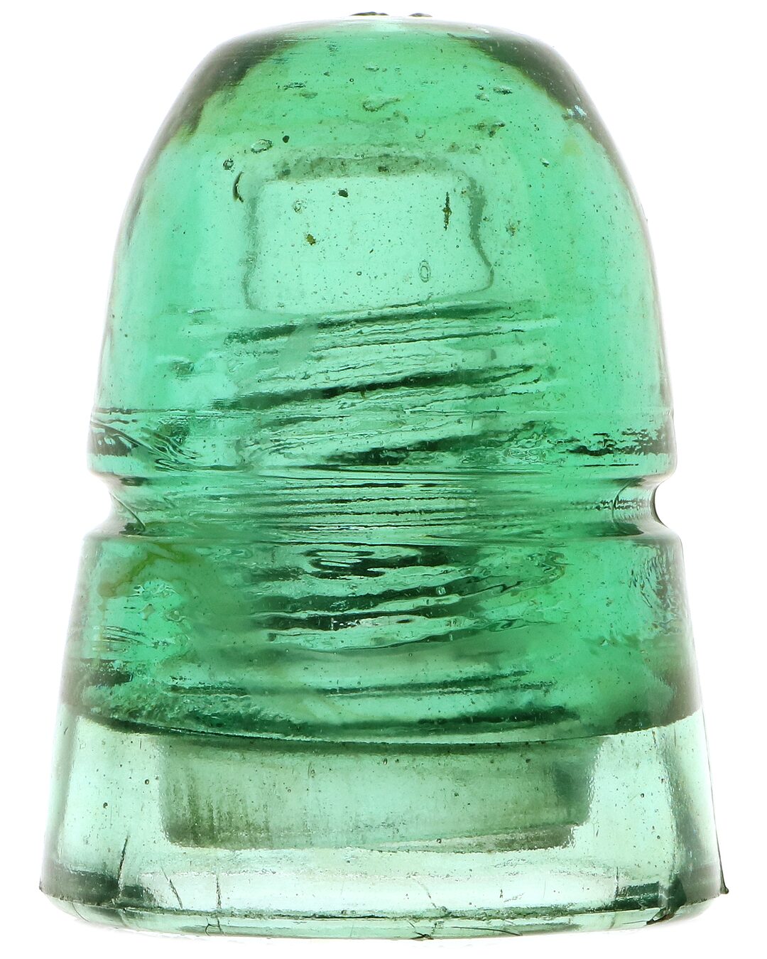 CD 145 AM.INSULATOR CO., Apple Green; Typical American threads, bold ...