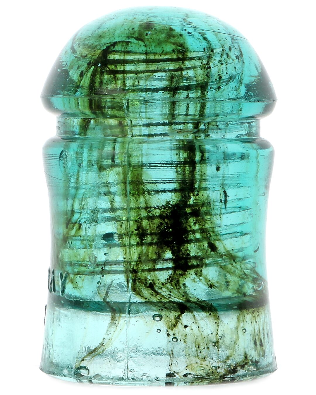 CD 102.1 HEMINGRAY, Aqua w/ Awesome Amber; Killer amber, very uncommon ...