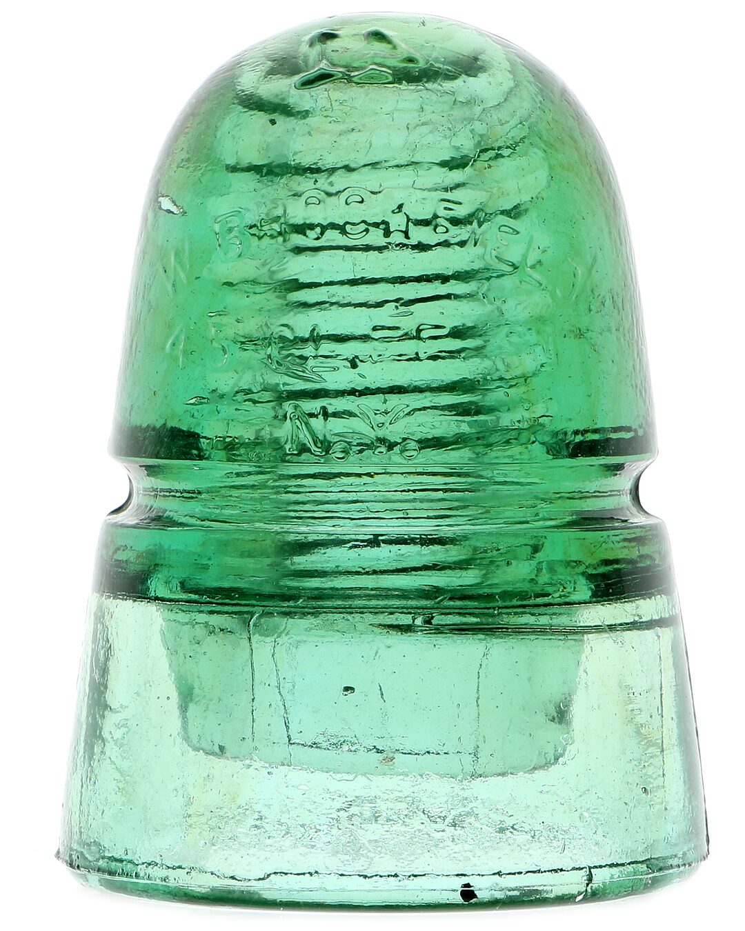 CD 145 BROOKFIELD, Apple Green; Strong embossing, great condition!