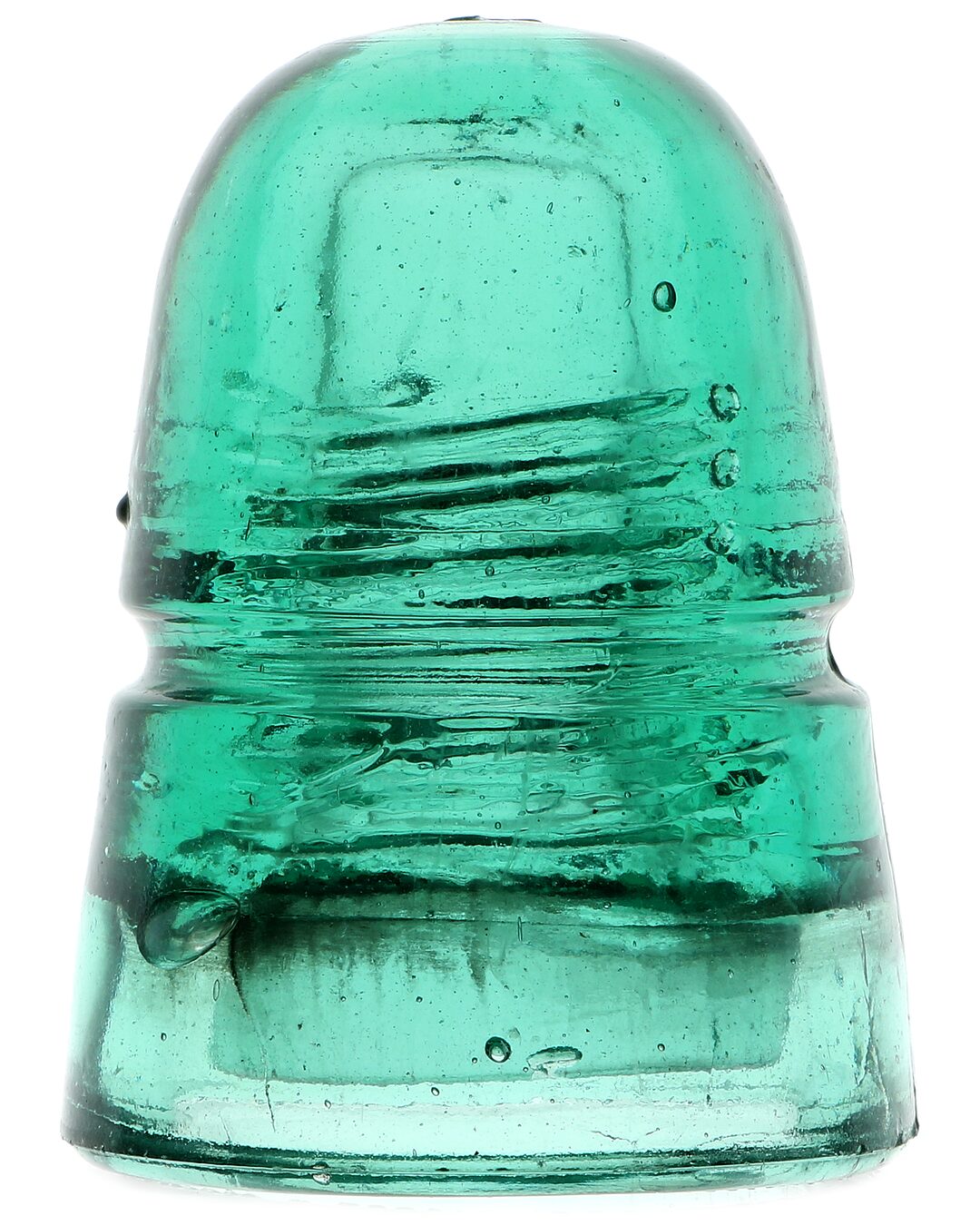 CD 145 AM.INSULATOR CO., Green; Classic American beehive!