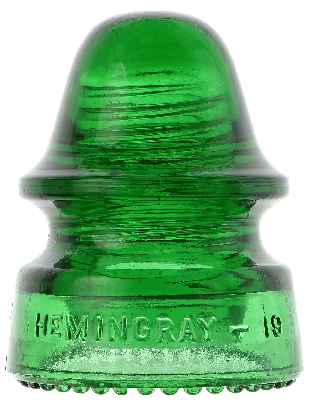 CD 162 HEMINGRAY, Bright 7-up Green; Great color and condition!