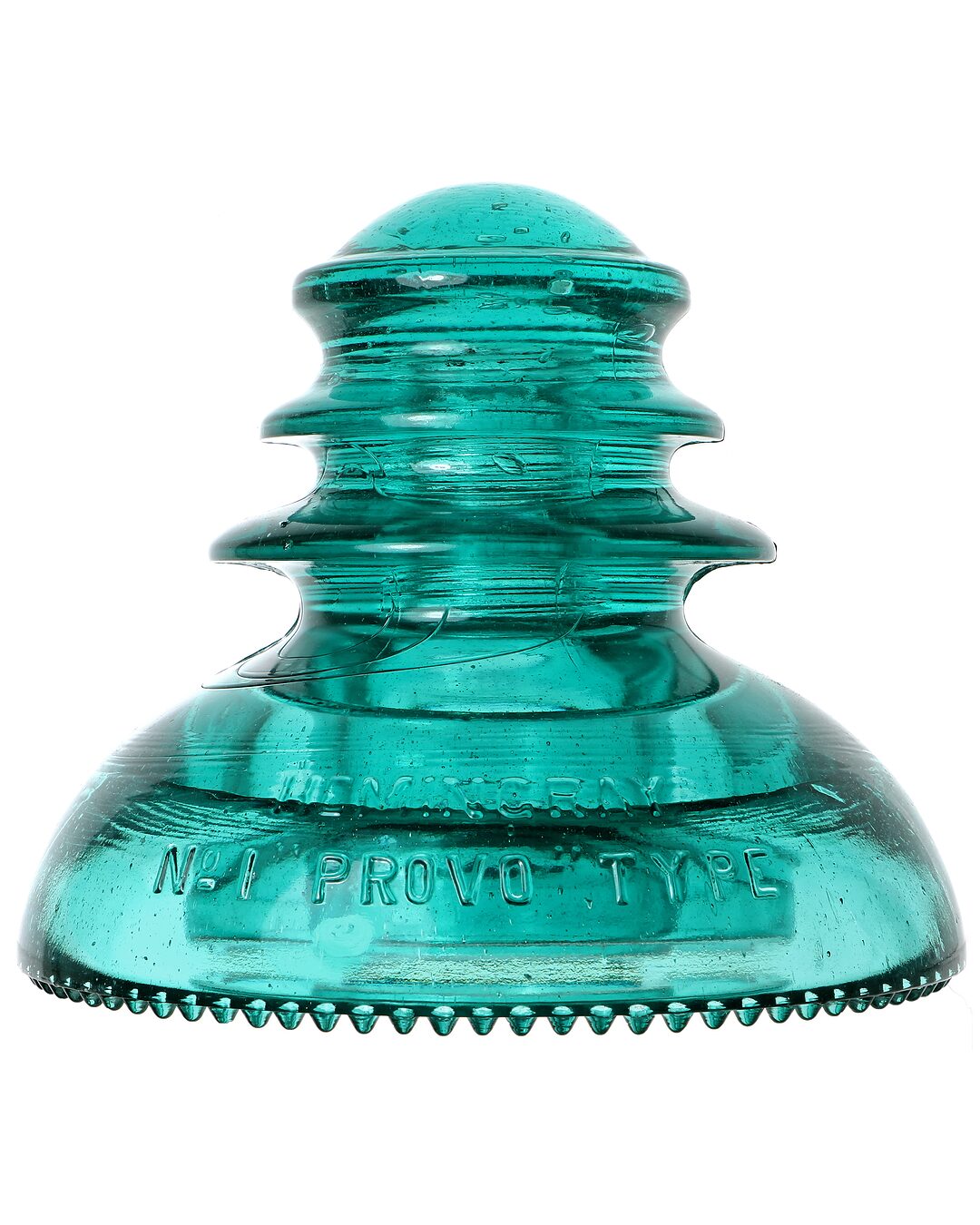 CD 283 HEMINGRAY, Hemingray Blue Aqua; No 1 Provo in outstanding condition!